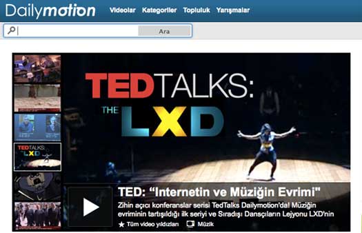 TEDTalks: Now on Dailymotion | TED Blog