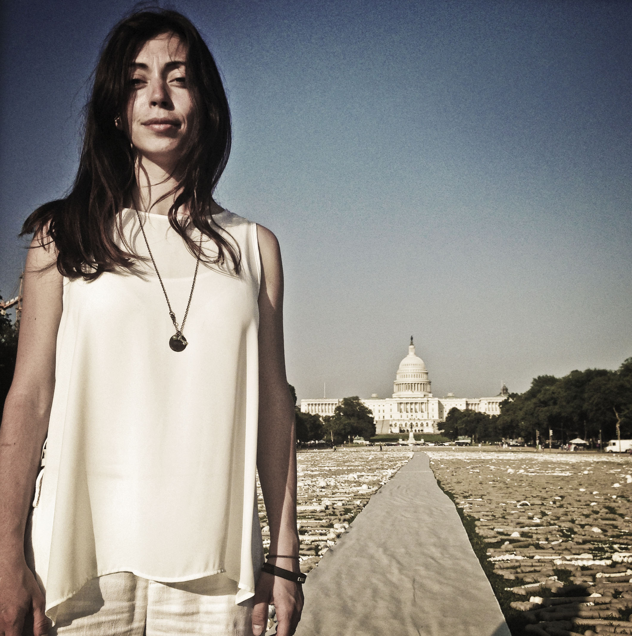Naomi Natale lays One Millon Bones on the National Mall | TED Blog