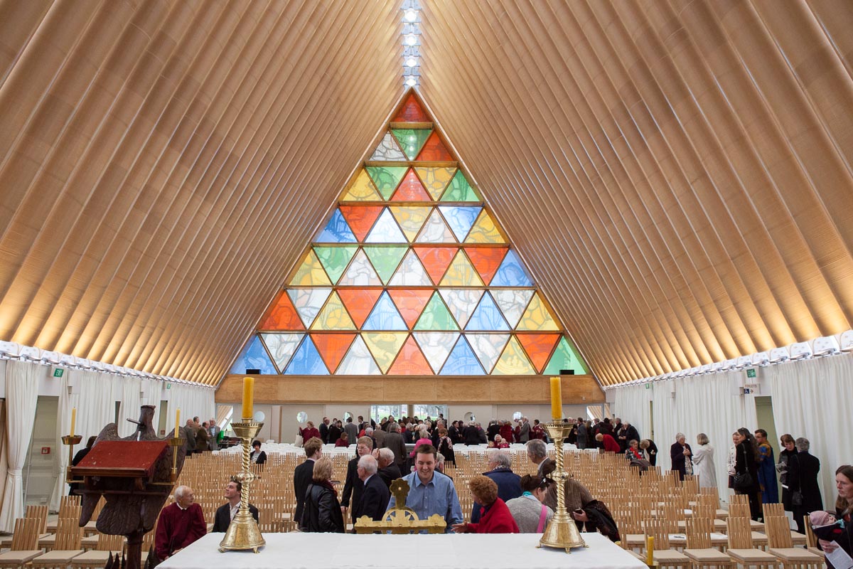 Buildings made from cardboard tubes: Shigeru Ban architecture | TED Blog