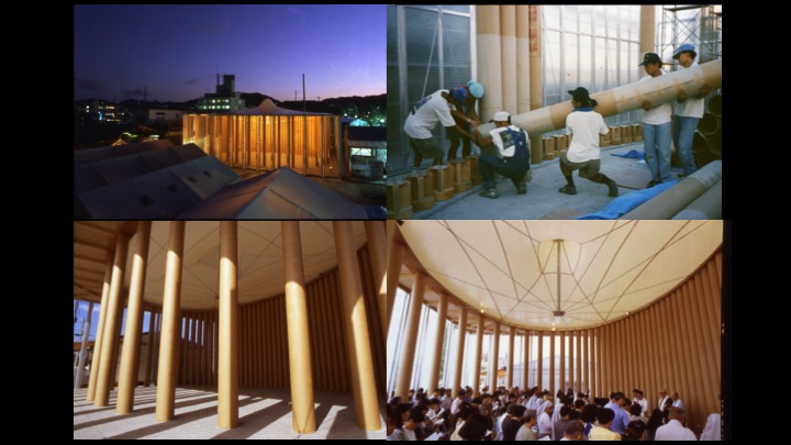 Buildings made from cardboard tubes: Shigeru Ban architecture | TED Blog