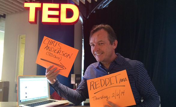 You asked Chris Anderson anything. Here are the highlights. | TED Blog