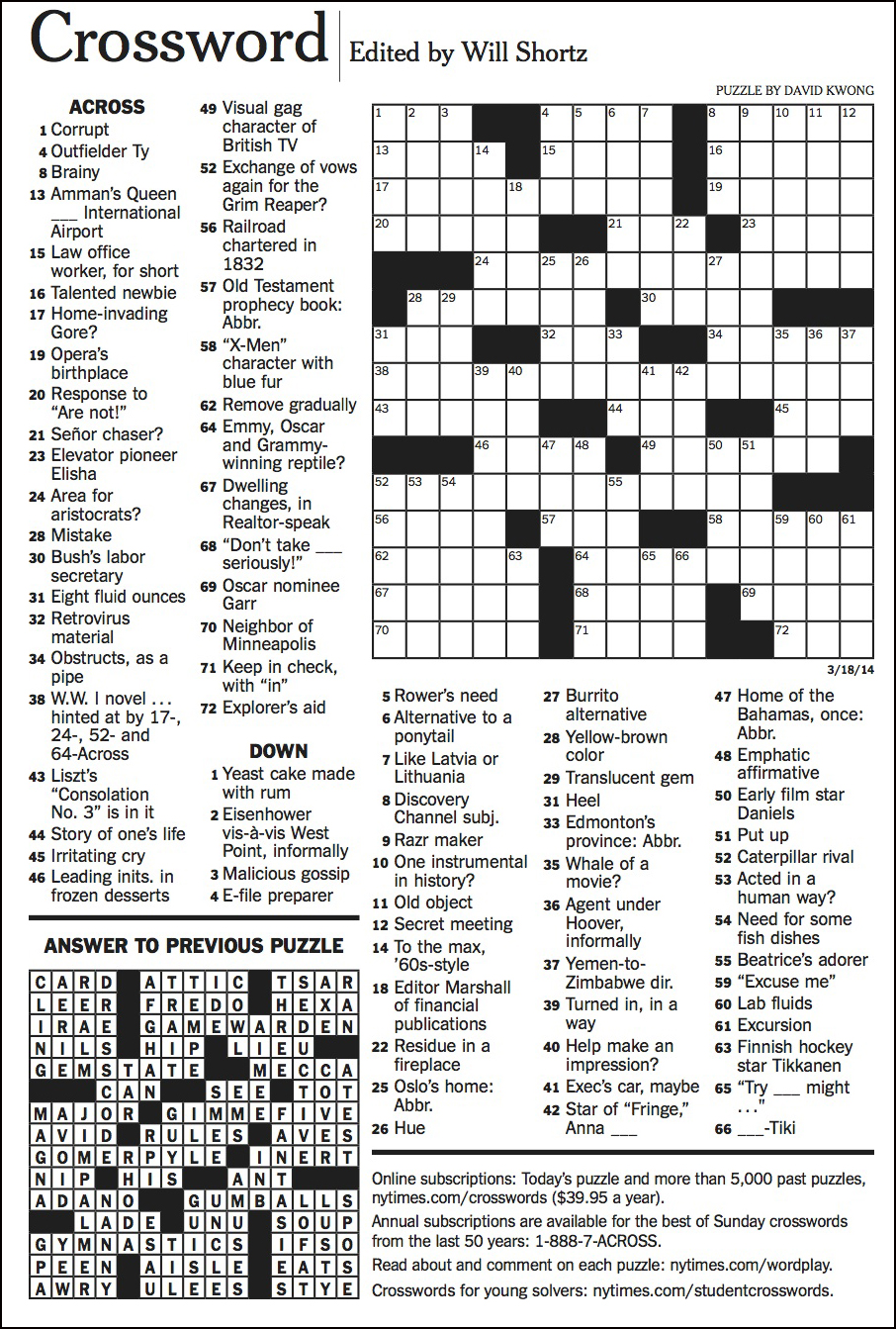 Brazen Boldness Crossword Brazen Boldness Crossword