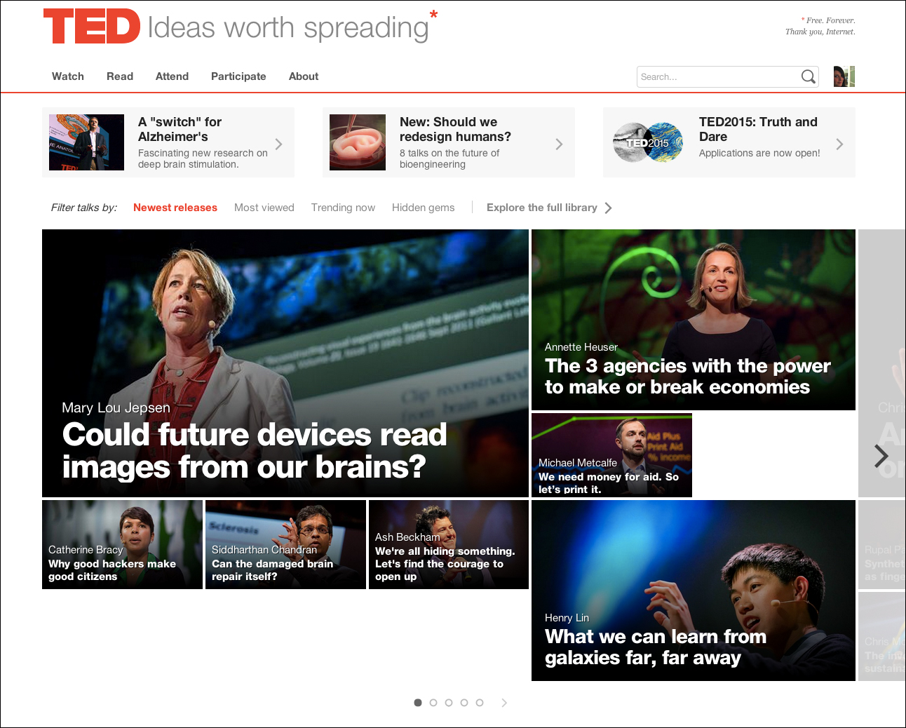 Introducing the new TED.com | TED Blog