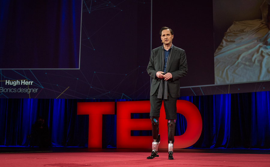 A first dance, on a next-generation bionic leg: Hugh Herr at TED2014 ...