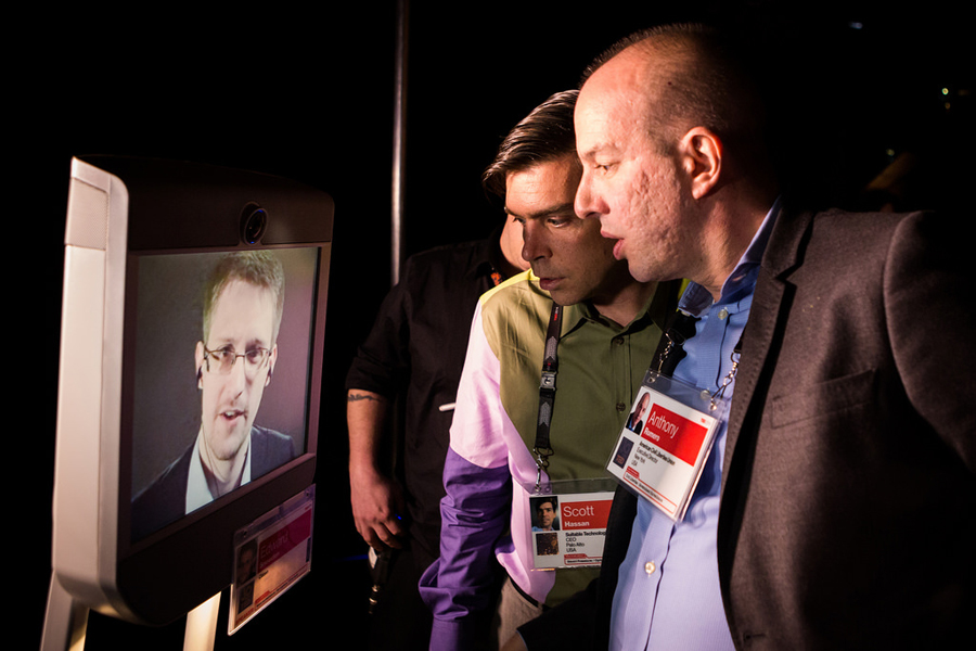 Edward Snowden roams TED2014 | TED Blog