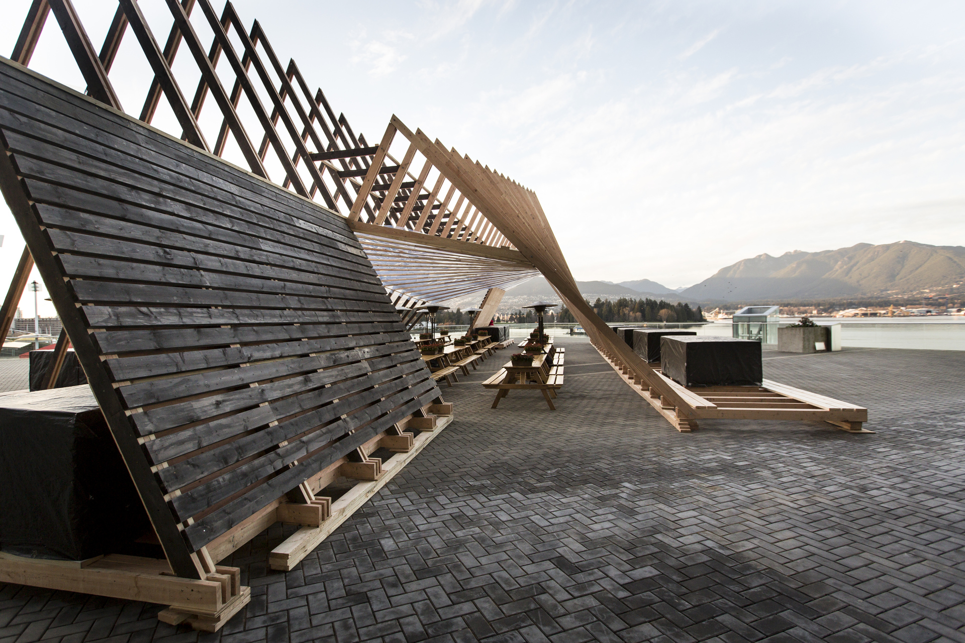 A portable feast: TED’s wooden pavilion | TED Blog