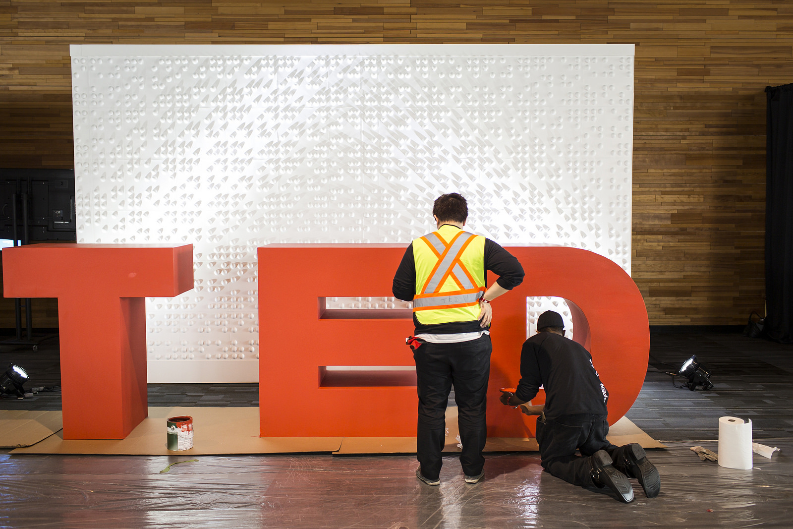 Behind the scenes: The set-up for TED2015 | TED Blog