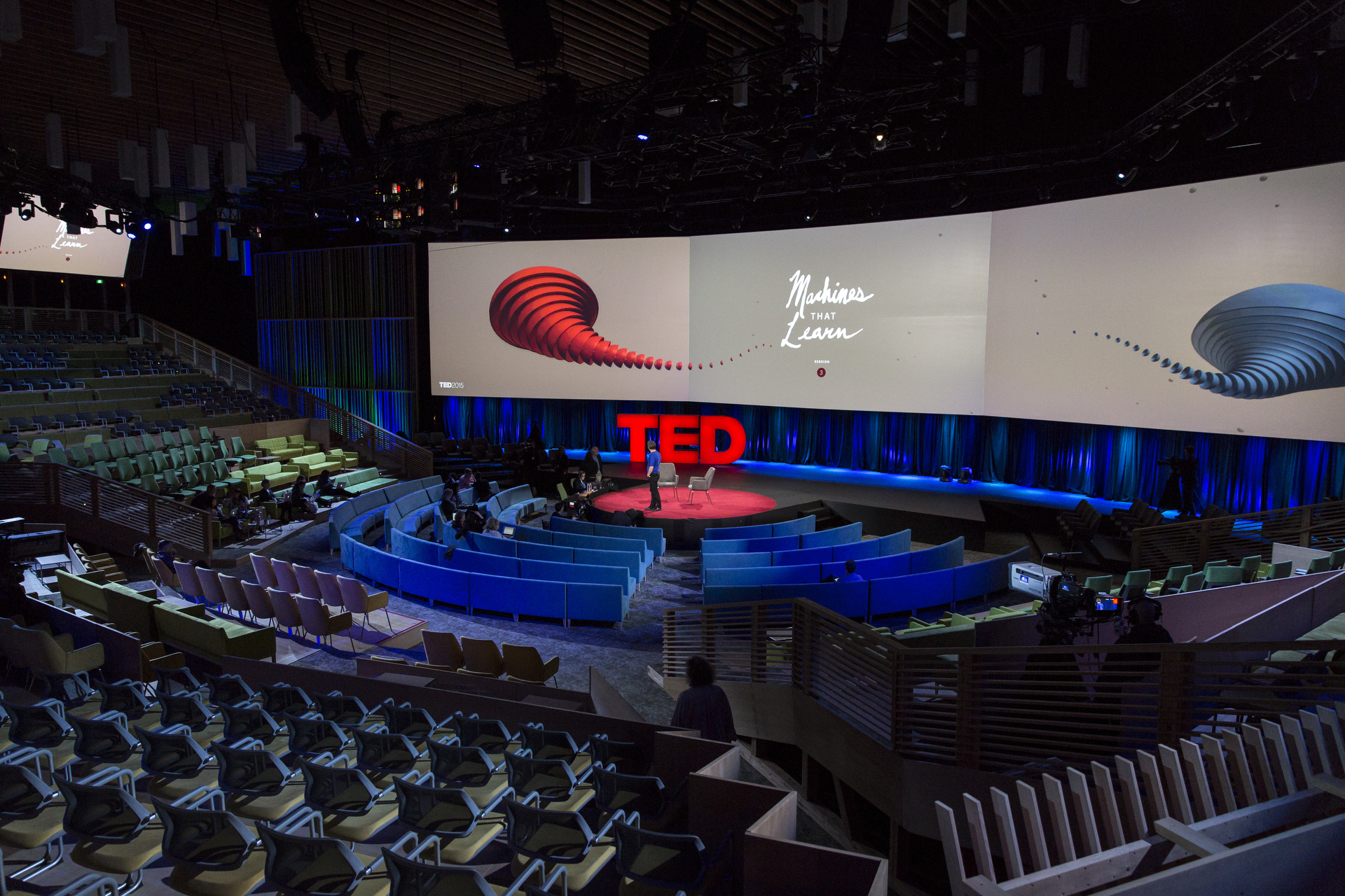 How we gave TED’s pop-up theater a mini-makeover | TED Blog