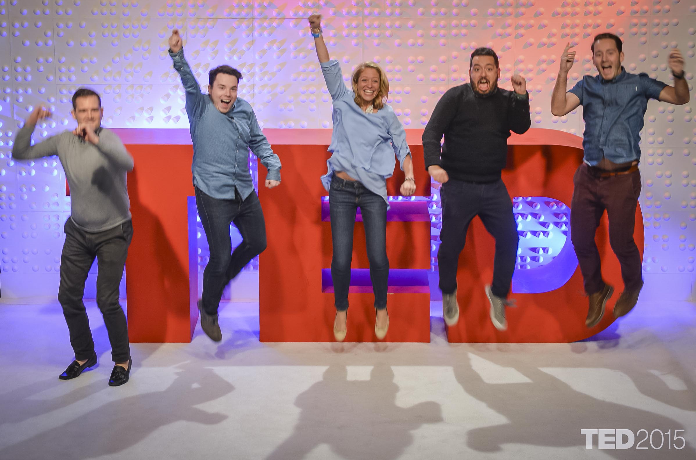 The red TED letters go out to play: Building TED2015’s logo photobooth ...