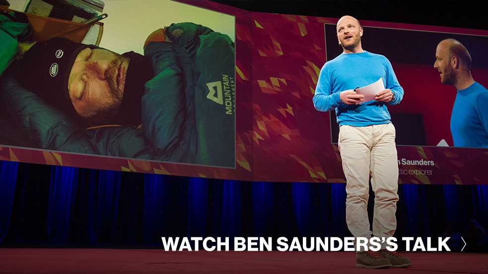 Ben Saunders’ solo crossing of Antarctica, and more news from TED ...