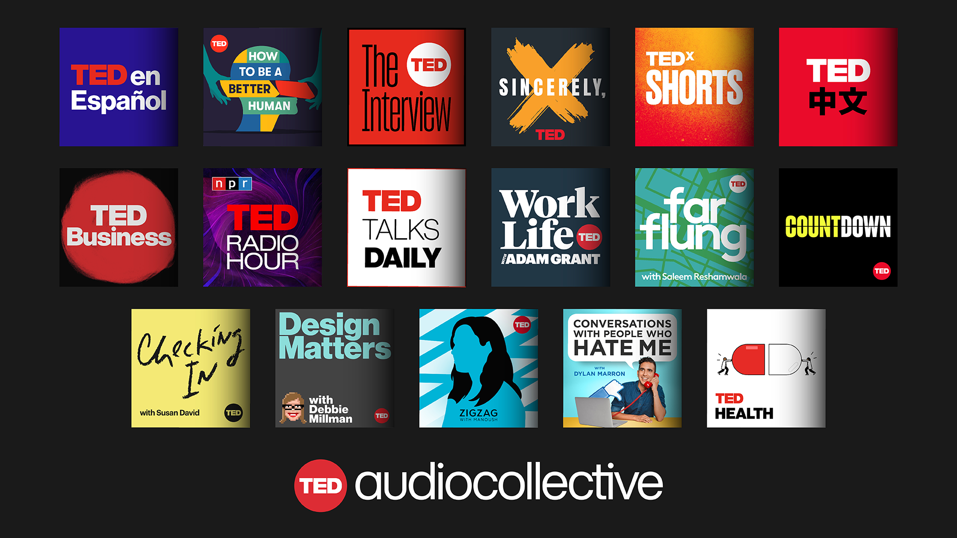 TED launches TED Audio Collective for podcasts | TED Blog