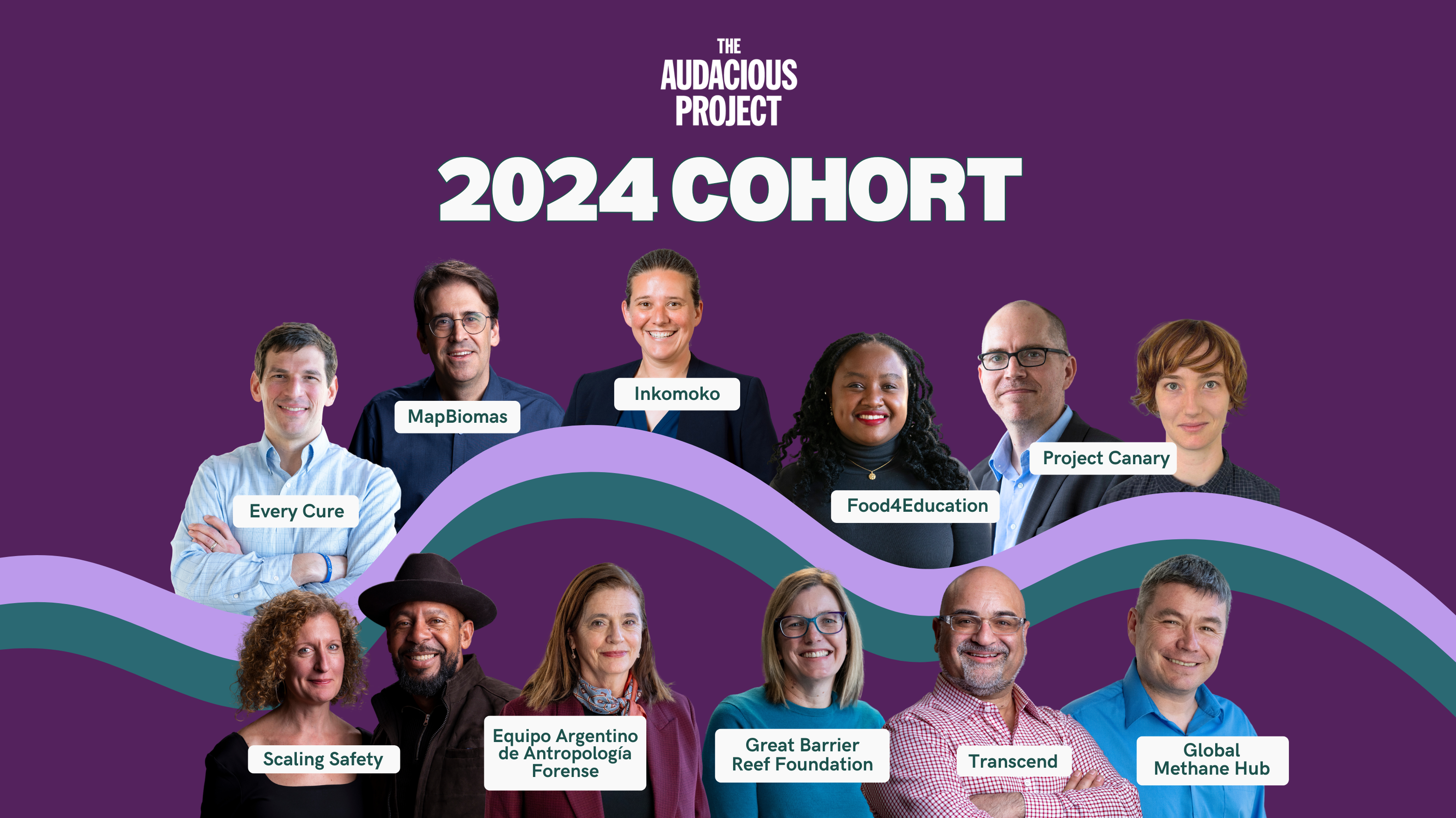 The Audacious Project reveals its 2024 cohort | TED Blog